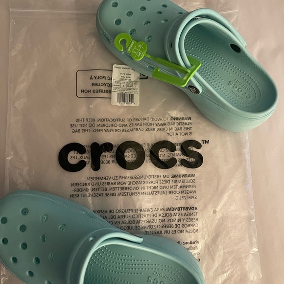 CROCS | Shoes | Crocs Womens Classic Platform Clog | Poshmark